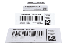RFID Labeling Printable Encodable On-Metal Metal Skin® | Xerafy